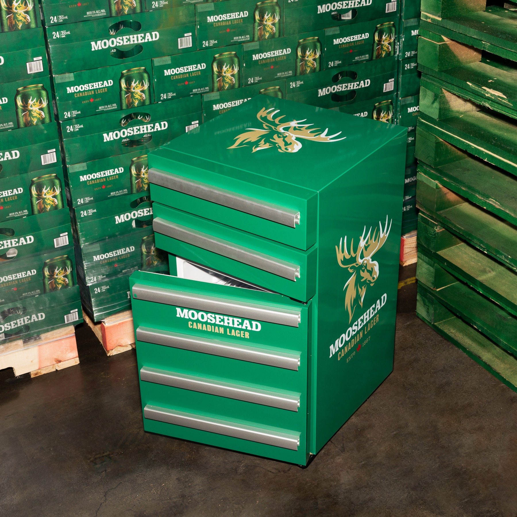 LAGER TOOL CHEST MINI FRIDGE CONTEST - Moosehead